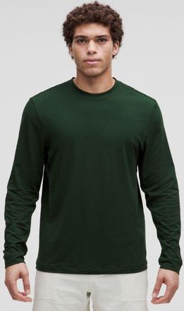 lululemon Haut manches longues Zeroed In pour Hommes - Vert - Taille XS