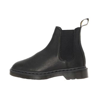 Dr. Martens Homme, Chaussures, Noir, Taille: 44 EU Graeme Analine Leather Chelsea Bottes