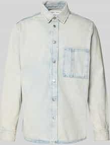 Sams&oslash;e & Sams&oslash;e Regular Fit Jeanshemd mit Brusttasche Modell DAMON