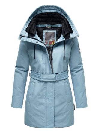 Navahoo Eishauch Damen Winterjacke mit Fleece-Innenfutter und Kapuze