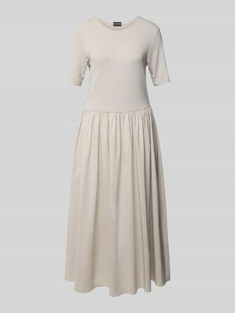 Emporio Armani Maxikleid mit Rundhalsausschnitt