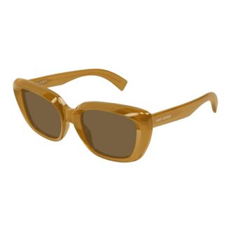 Saint Laurent Damen, Accessories, Gelb, 53 MMGr&ouml;&szlig;e