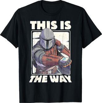 Star Wars Der Mandalorianer Das ist der Weg, Portrait T-Shirt