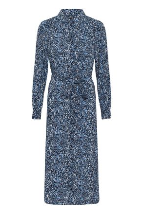 Part Two Part Two Damen Melucapw Kleid, Weicher Chambray Scatter Print, 30