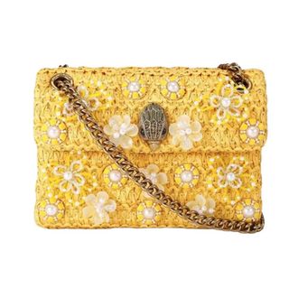 Kurt Geiger Mini Kensington Umh&auml;ngetasche - - Bags - Damen - Gelb - ONE SIZE