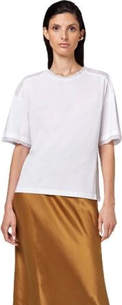 Alpha Studio Femme, Tops, Blanc, Taille: 42 FR T-Shirt