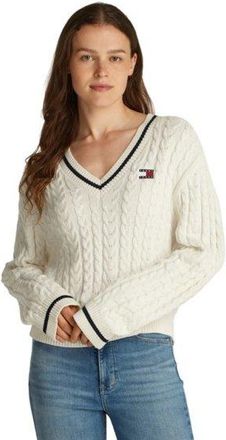Tommy Jeans TJW Badge Cable - Pullover - Damen