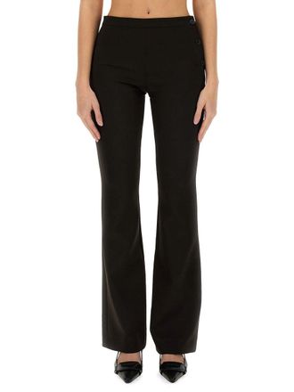 Courr&egrave;ges Tailored Wool Trousers - Brown