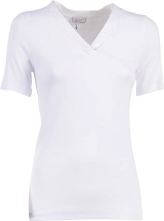 PESERICO Femme, Tops, Blanc, Taille: 42 FR Blusa