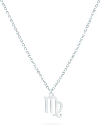 Beka & Bell BEKA&BELL Anhänger mit Kette 925-Sterling Silber Glänzend 42cm Jungfrau