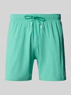 HUGO BOSS Badeshorts mit Mesh-Einsatz