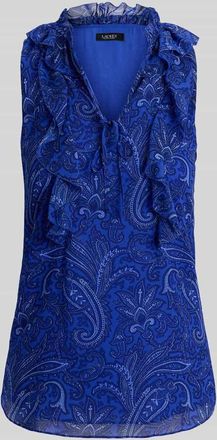 Lauren Ralph Lauren Relaxed Fit Blusentop mit Paisley-Muster