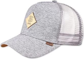 Djinns Jersey Patch Heather Grey HFT Trucker Cap - One-Size, Taille unique