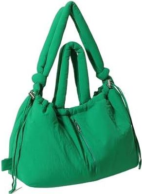 Generic Sac &agrave; dos bouffant pour femme, sac &agrave; main bouffant l&eacute;ger, grand sac &agrave; dos bouffant, sac &agrave; dos bouffant, sac &agrave; bandouli&egrave;re pour ordinateur portable et 