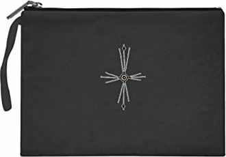 Bonateks Femme Frfcb101854 Femme Clutches, Noir, Black EU
