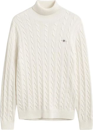 GANT Pull &agrave; col roul&eacute; - Homme - Pulls - Beige - Taille: M