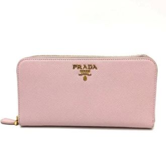 Prada Portefeuille Vintage Pre-owned - Femme - Pre-owned - Rose - Taille: ONE Size