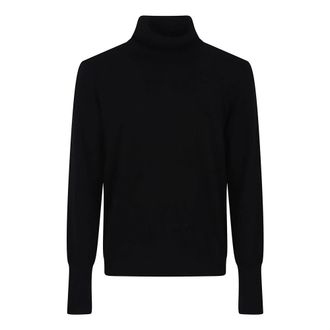 Ballantyne Wollpullover mit hohem Kragen - - Knitwear - Herren - Schwarzk - M
