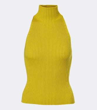 Alaia Ala&iuml;a Top aus einem Wollgemisch