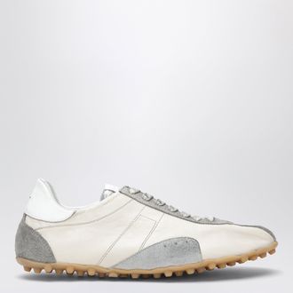 Maison Margiela Sprinters Sneaker Aus Cremefarbenem Leder Und Vintage-Wildleder