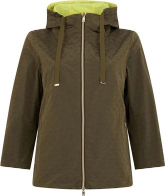 Herno Femme, Vestes, Vert, Taille: 40 FR Veste L&eacute;g&egrave;re &agrave; Capuche