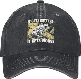 Generic Hiver Chaud en Coton, Casquette de Baseball Il saggrave Style Unisexe Vintage en détresse Délavé Vintage Casquette réglable