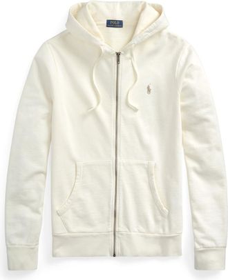 Ralph Lauren Sweatjacke aus Baumwolle mit Kapuze und Logo-Aufn&auml;her in