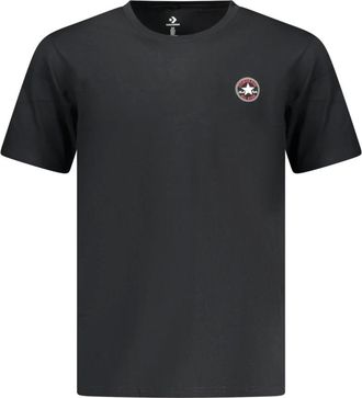 Converse Homme, Tops, Noir, Taille: XS Chuck Taylor All Star Patch T-Shirt