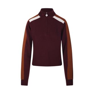 Perfect Moment La Tour 1/4 Zip Pullover - - Sweatshirts & Hoodies - Damen - Rot - S