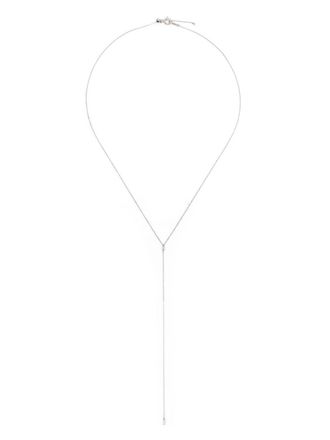 Persée collier Danaé en or blanc 18ct pavé de diamants - Argent