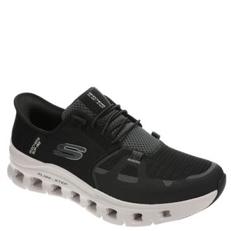 Skechers Glide-Step Pro Herren-Sneaker zum Reinschl&uuml;pfen, Schwarz, 44 EU Weit