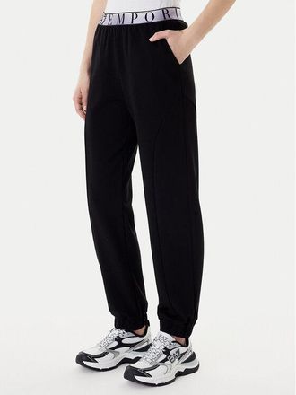Emporio Armani Jogginghose 7W001154 AF12501 UC001 Schwarz Regular Fit
