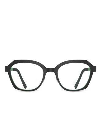 Blackfin lunettes de vue Magdalen &agrave; monture ronde - Noir