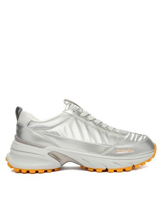 Calvin Klein Sneakers Hike Runner Lace Up Pearl Ny YW0YW02043 Silberfarben
