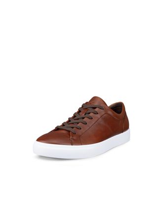 Ecco Herren Soft 10 Sneaker, Cognac, 42.5 EU