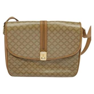 Celine Pre-owned Cuir sacs-celine - Femme - Pre-owned - Beige - Taille: ONE Size