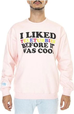 Iuter Iuter, Homme, Sweatshirts et sweats &agrave; capuche, Rose, Taille: L SweaT-shirt ras du cou