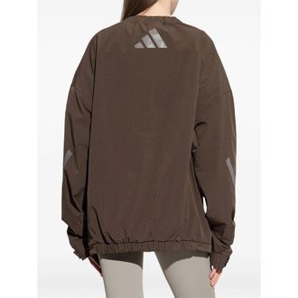 adidas Recycled Polyester Crewneck Sweatshirt - Brown