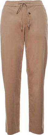 Pantaloni Torino Femme, Pantalons, Brun, Taille: 38 FR Pantalon Erika