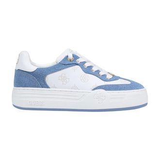 Guess Femme, Chaussures, Bleu, Taille: 37 EU Swole4 Baskets
