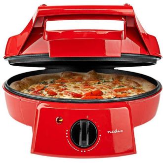 Nedis Pizzabacker grill 30cm einstellbare temperaturregelung 1800 w