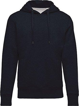Kariban Hommes Organique Capuche - Marine Fran&ccedil;aise Heather, M