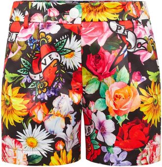 Philipp Plein Femme, Shorts, Multicolore, Taille: 40 FR Shorts Love
