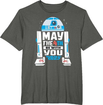 Star Wars R2-D2 May the 4th Be With You 2025 Star Wars Day T-Shirt