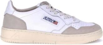 Autry Homme, Chaussures, Blanc, Taille: 45 EU Medalist Low Top Baskets