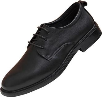 Generic Chaussures habill&eacute;es classiques &agrave; lacets pour homme Noir, Noir, 39 1/3 EU