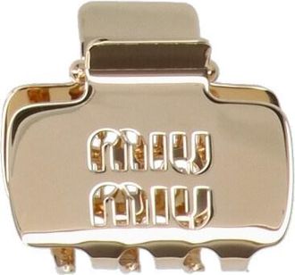 Miu Miu Small Logo Clasp