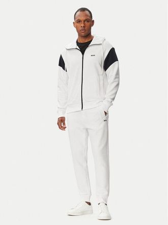 HUGO BOSS Jogginganzug SW 50569918 Wei&szlig; Regular Fit