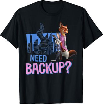 Disney Zootopia 2 Nick Wilde & Judy Hopps Need Backup? T-Shirt