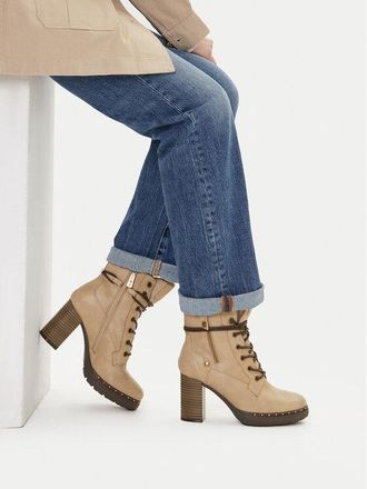 Beverly Hills Polo Club Schn&uuml;rschuhe CEO-WS6632-02 Beige